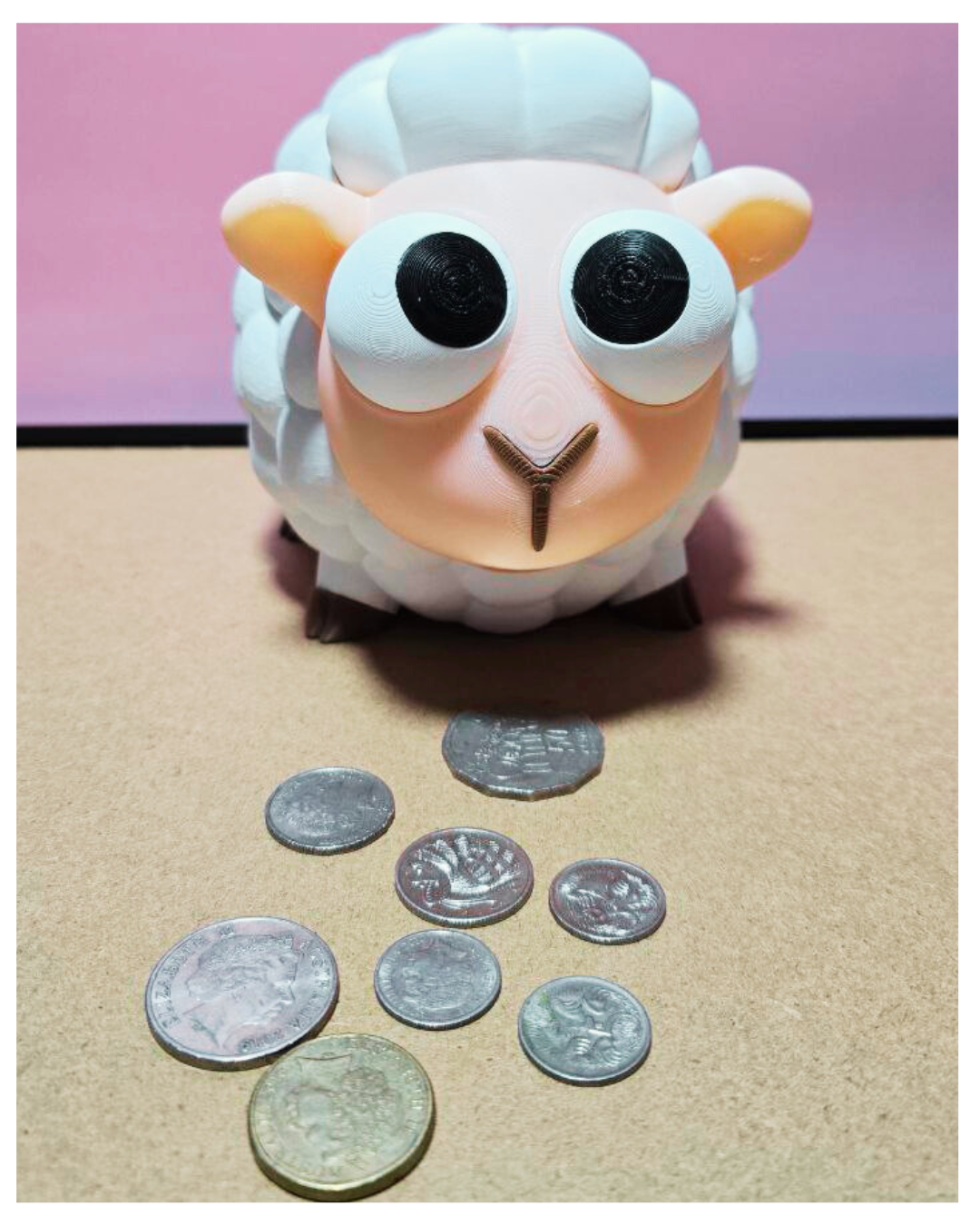 Sheep Money Box – Tickr Designs